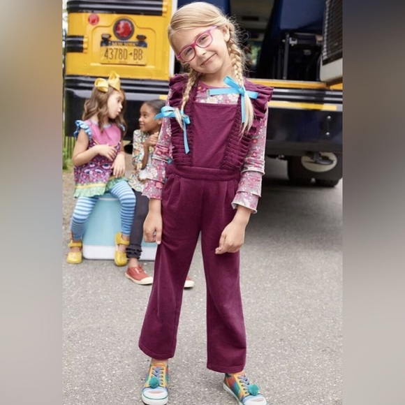 Matilda Jane | Bottoms | Matilda Jane Plum Science Central Overalls ...